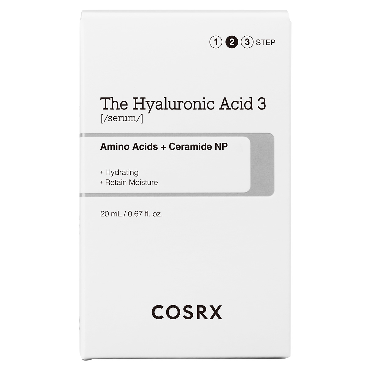 CosRX The Hyaluronic Acid 3 Serum (20 ml) | Breed assortiment en